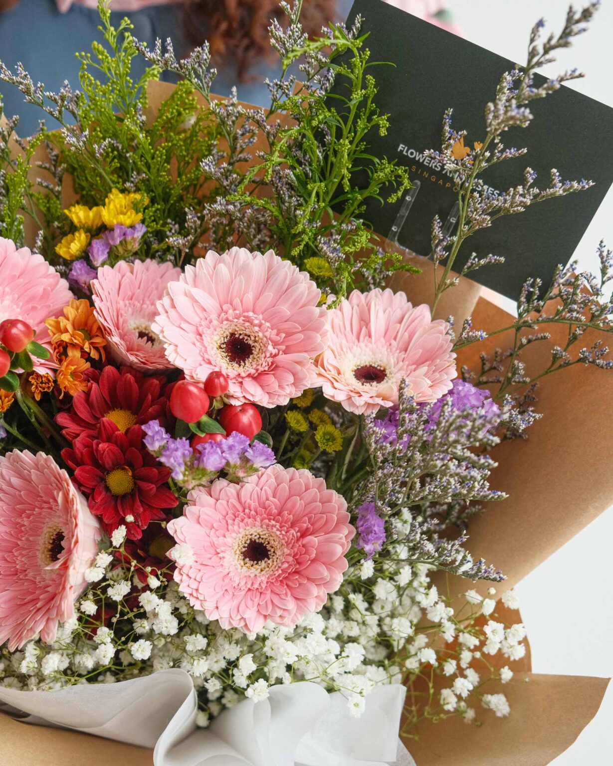 Gerbera Daisy Bouquet | Same-Day Delivery | Flowers and Kisses