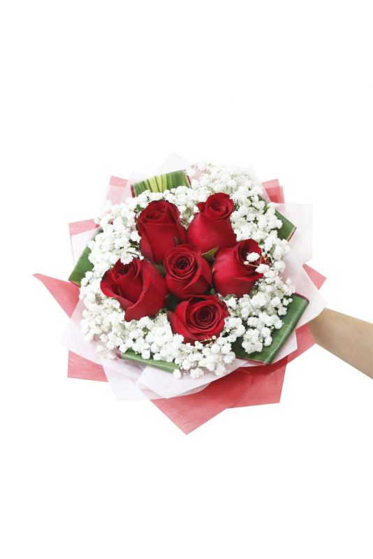 Gabrielle Rose Bouquet - Flowers and Kisses