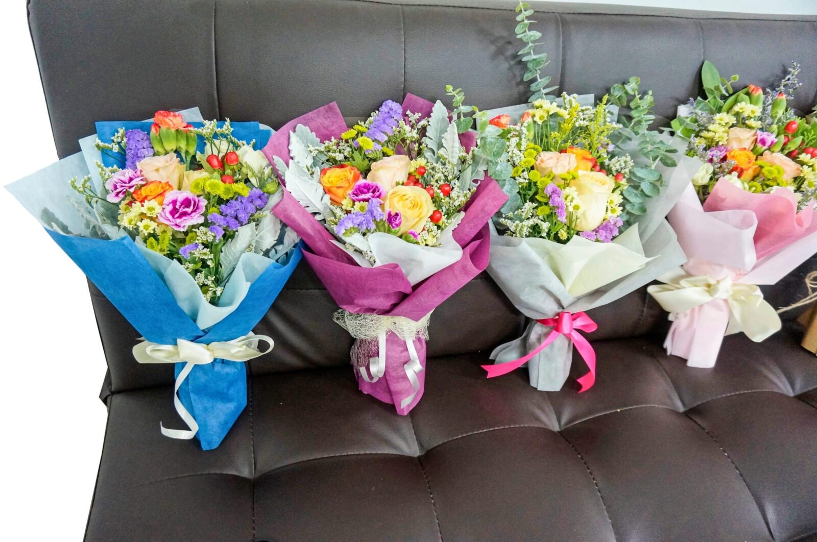 Customise Flower Bouquet Singapore - Flowers and Kisses