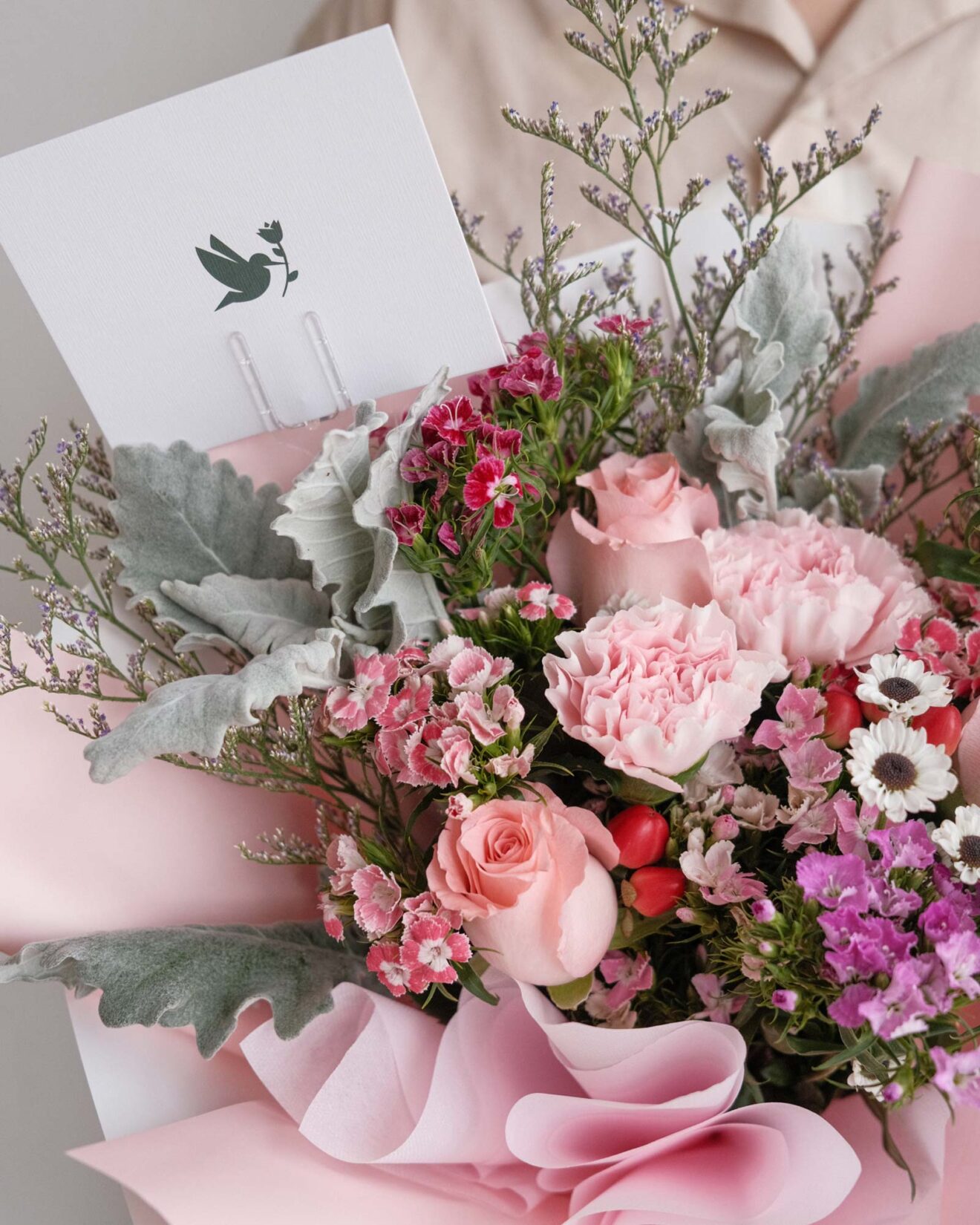 Pink Hue | Flowers and Kisses