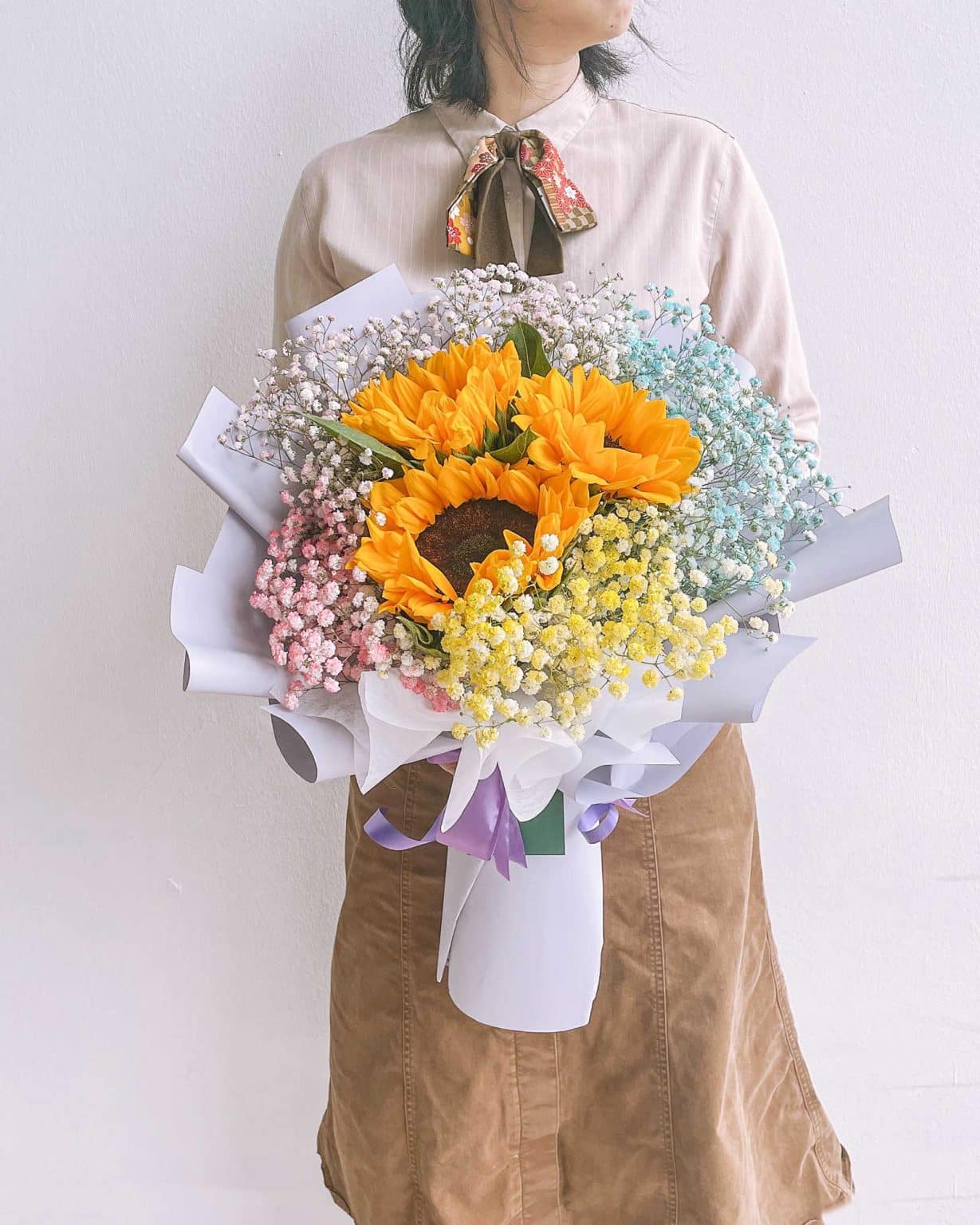 Sunflower Graduation Bouquet | Flowers and Kisses