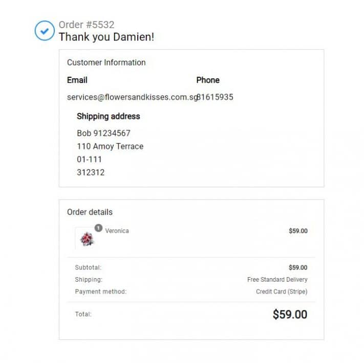 How to Order Flowers From Us | Online Florist Singapore