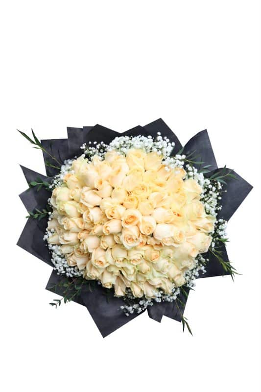 99 Rose Bouquet Singapore | Free Same Day Delivery | Flowers and Kisses