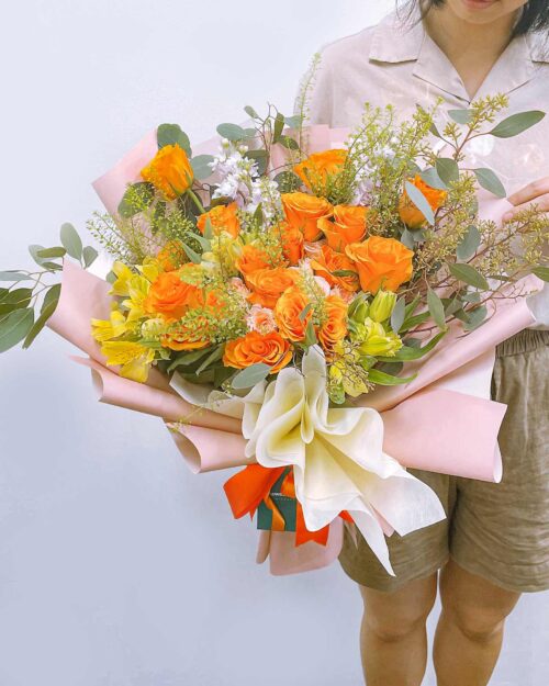 Our Candice Bouquet in Singapore | Flowers and Kisses