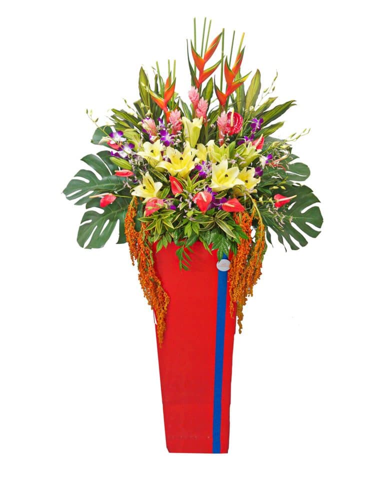 Blooming Flourish Bouquet in Singapore | Flowers and Kisses