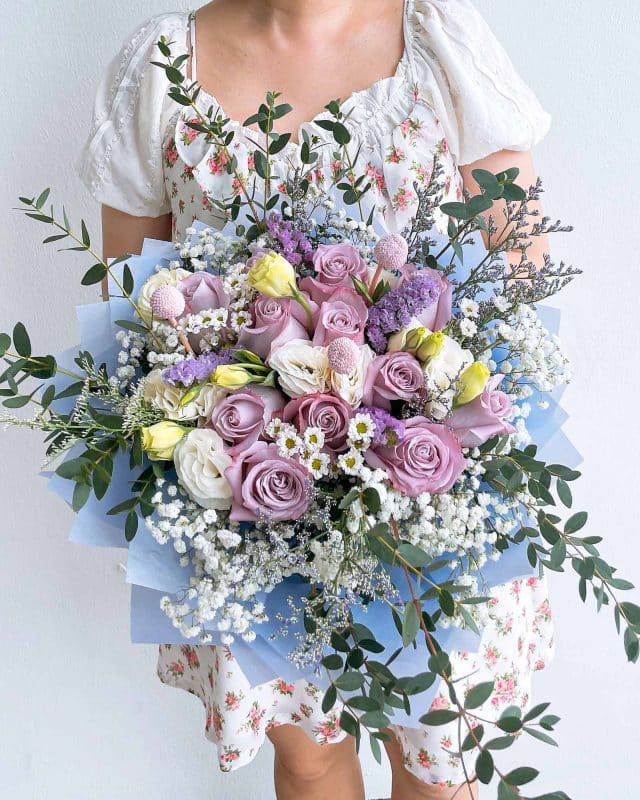 Purple Hue | Flowers and Kisses