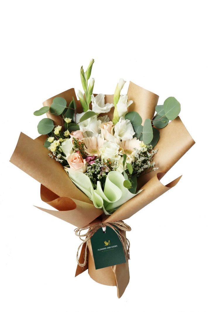 Customise Flower Bouquet Singapore - Flowers and Kisses