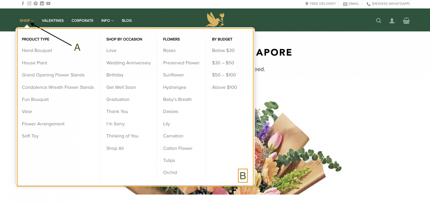 How to Order Flowers From Us | Online Florist Singapore