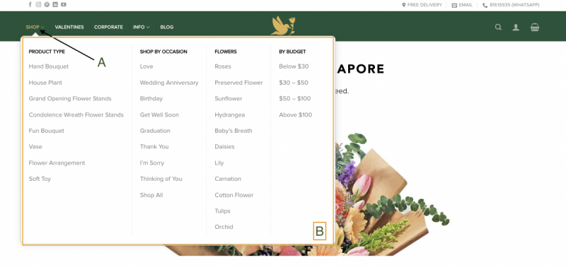 How to Order Flowers From Us | Online Florist Singapore