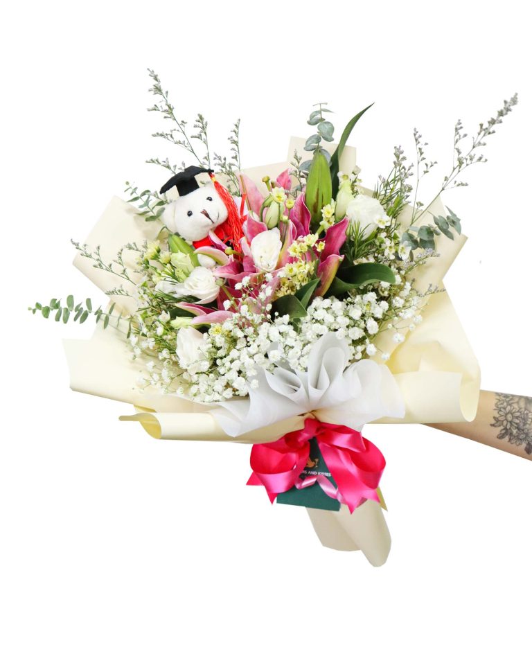 Graduation Lily | Flowers and Kisses