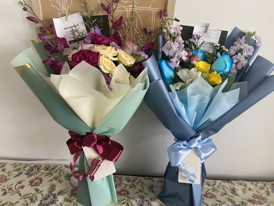 Customise Flower Bouquet Singapore | Flowers and Kisses