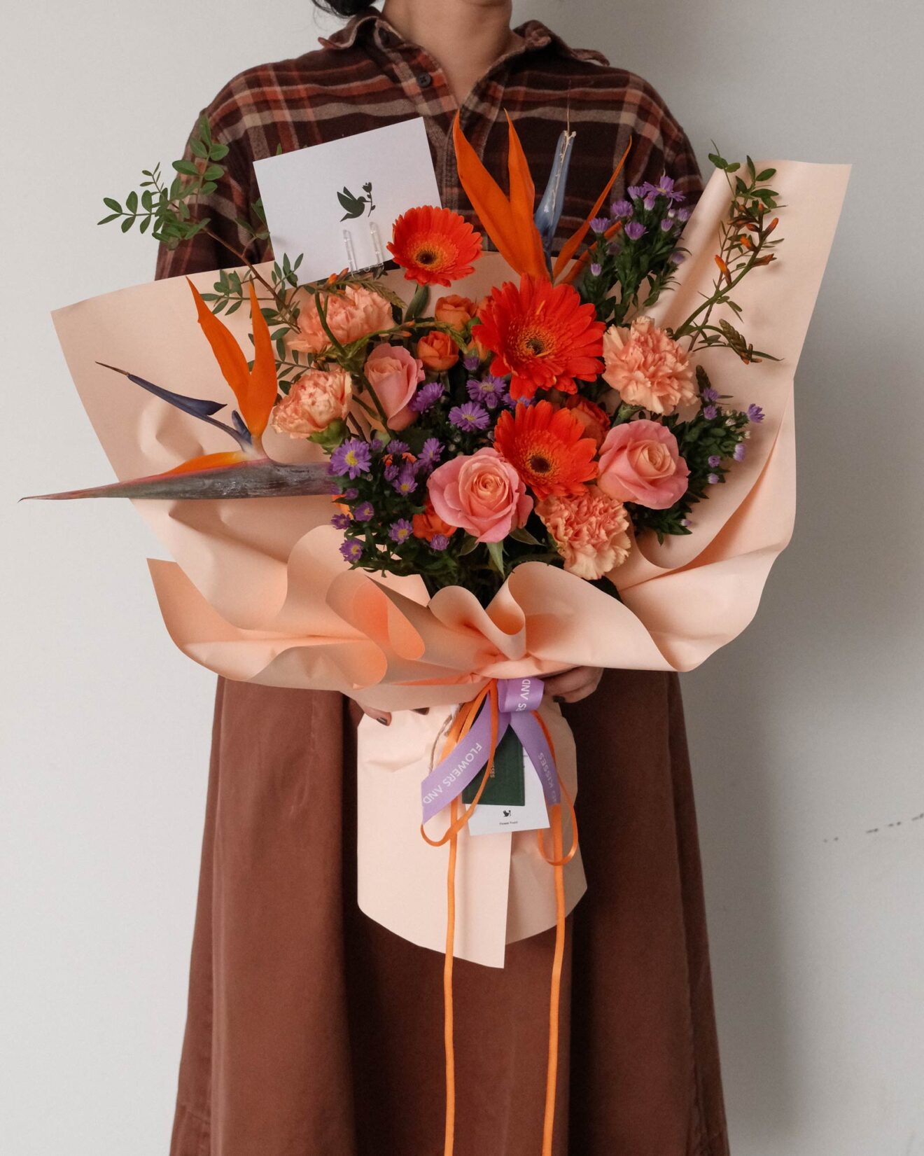 Carnation Bouquet In Singapore | Flowers and Kisses
